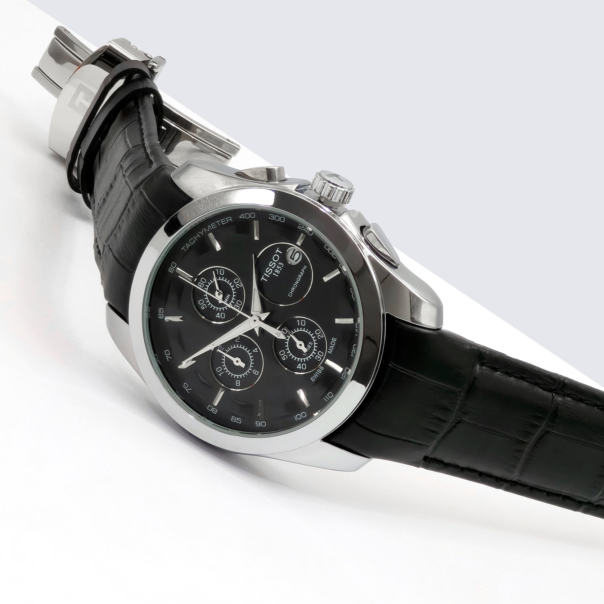 Tissot Premium Quality Chronograph Quartz Watch | TST Watch 46 A ...