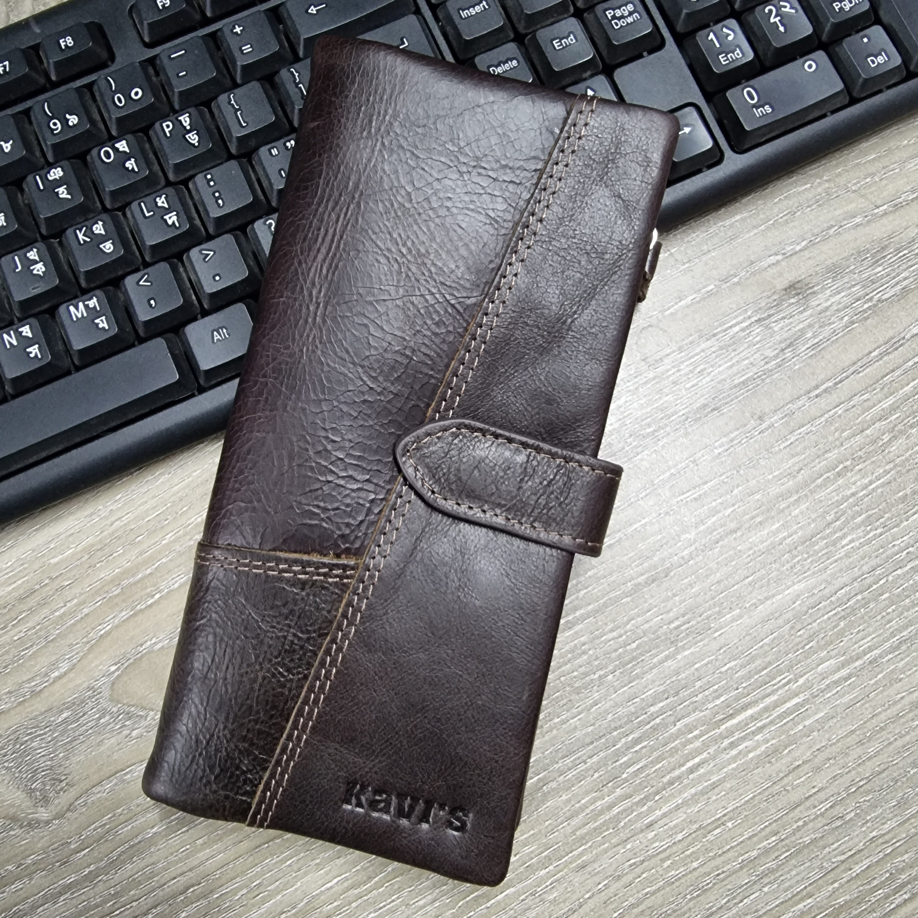 Original KAVI's Long Wallet | Original Leather Imported From China | K ...