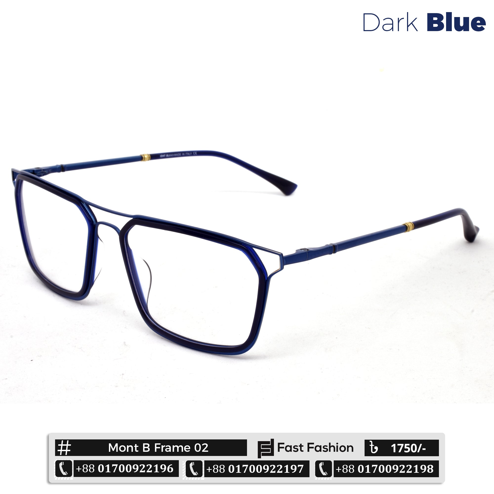 Trendy Stylish Optic Frame | Mont B Frame 02 | Premium Quality ...