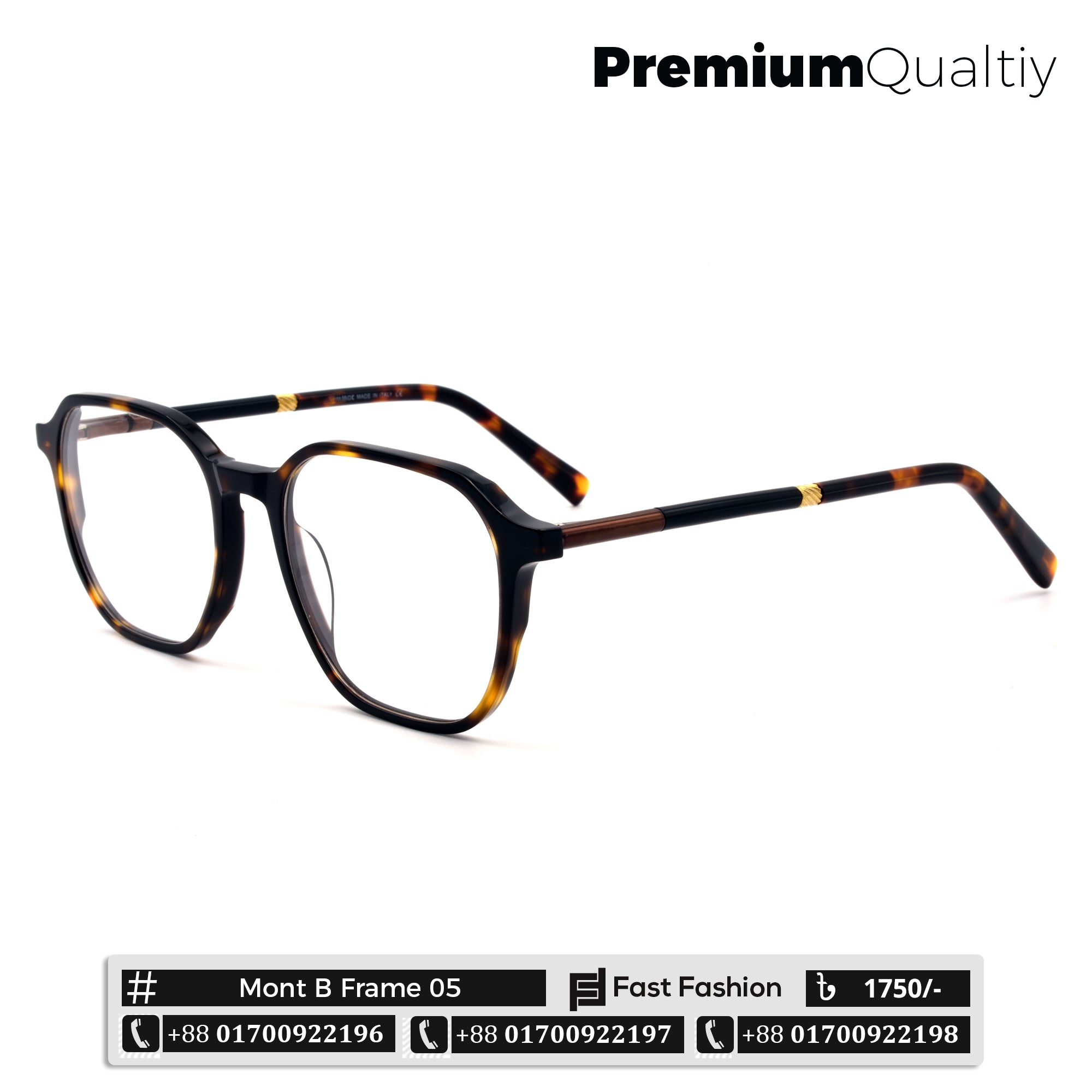 Trendy Stylish Optic Frame | Mont B Frame 05 | Premium Quality ...