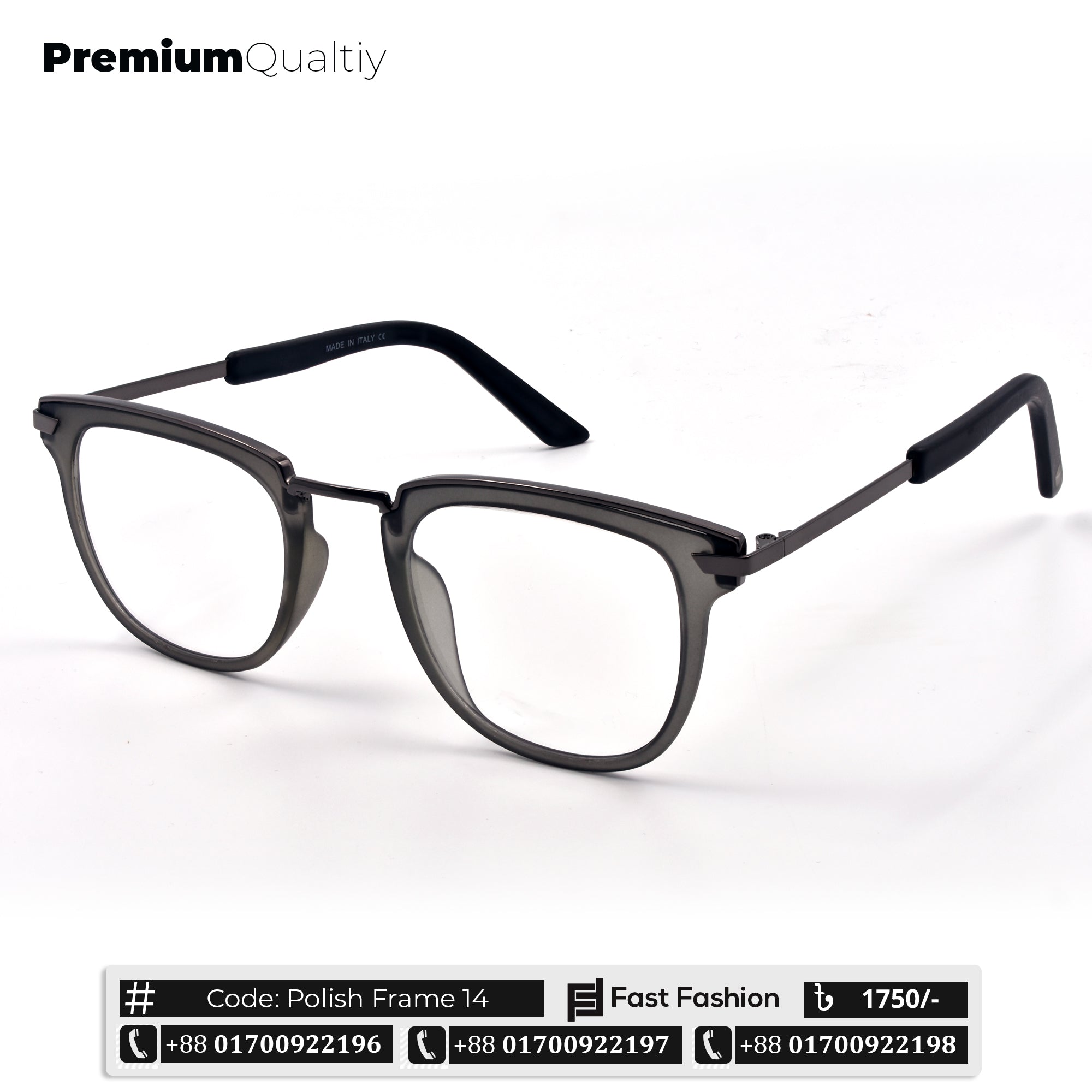 Trendy Stylish Optic Frame | Polish Frame 14 | Premium Quality ...