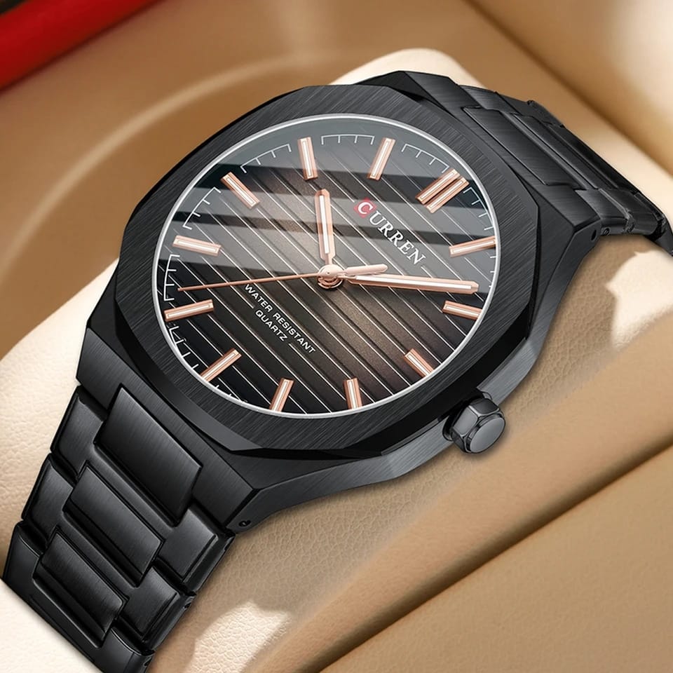 Original CURREN Watch | 100% Authentic | Curren 8456 A – handyfashionbd.com